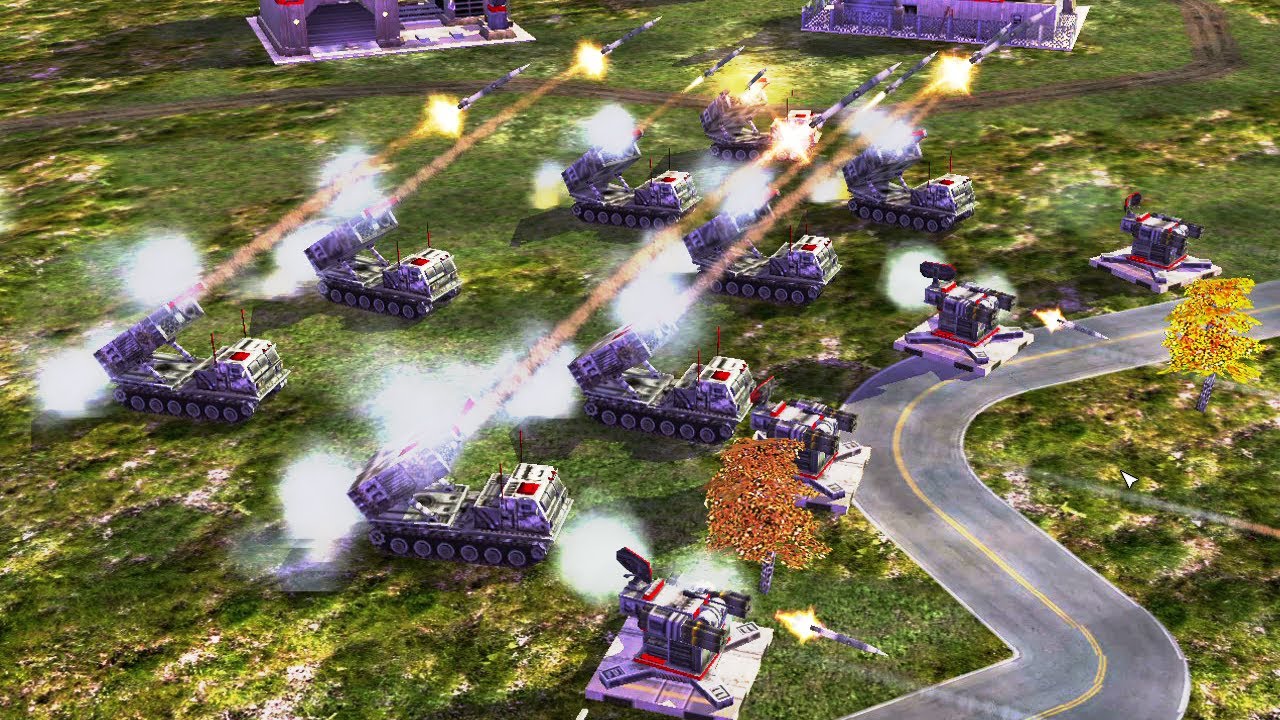 USA Artillery + Abrams Tank vs China - C&C Generals The End of Days ...