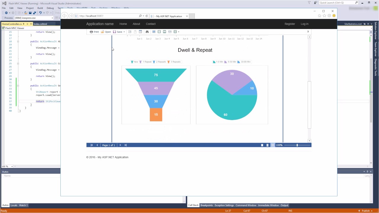 ASP.NET MVC Flash Viewer: The First Run of the Viewer from Code - [Shot ...