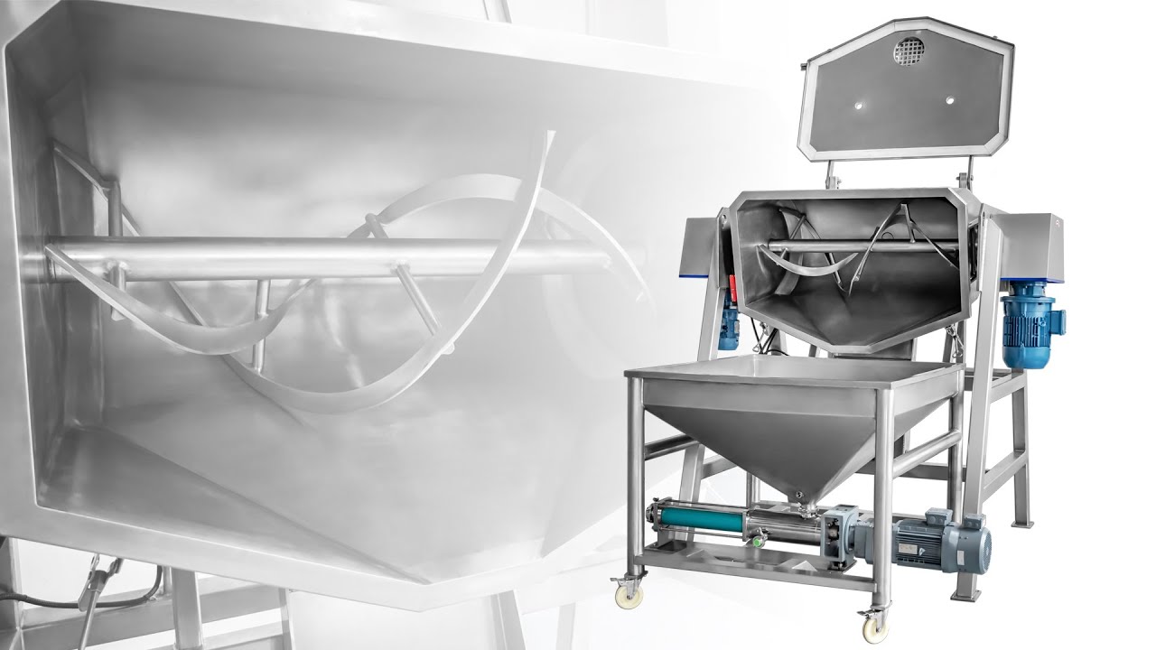 Industrial Mixers and Mixing Equipment - PerMix PRB-T 500 - Ribbon ...