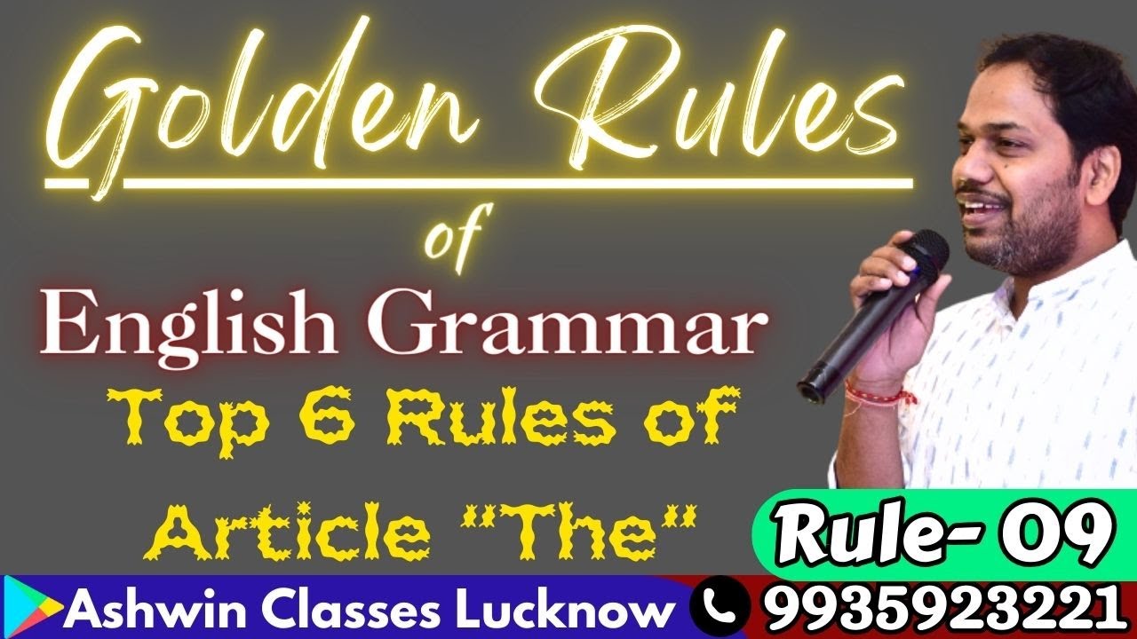 Best 6 Rules of Article "The" || Golden Rules of English Grammar ...
