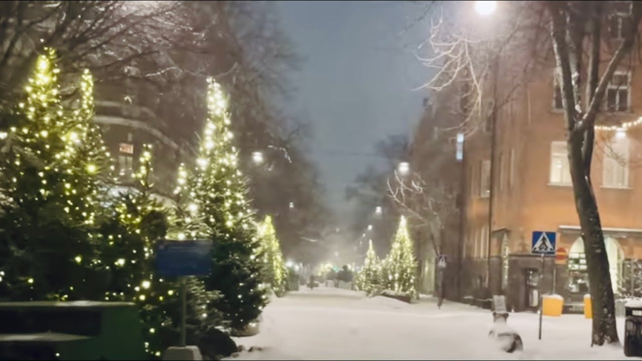 Stockholm Walks: Winter wonder at Swedenborgsgatan & Wollmar ...