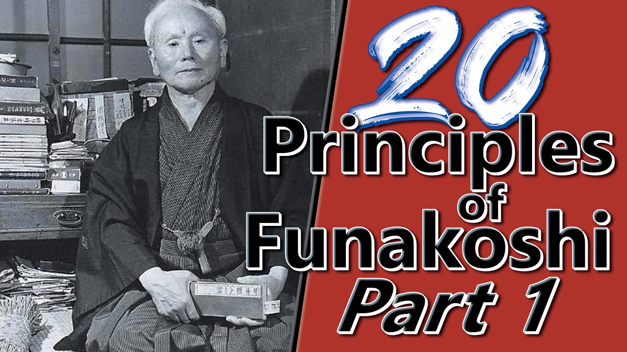 20 Principles of Funakoshi Part 1 | Shotokan Karate - YouTube