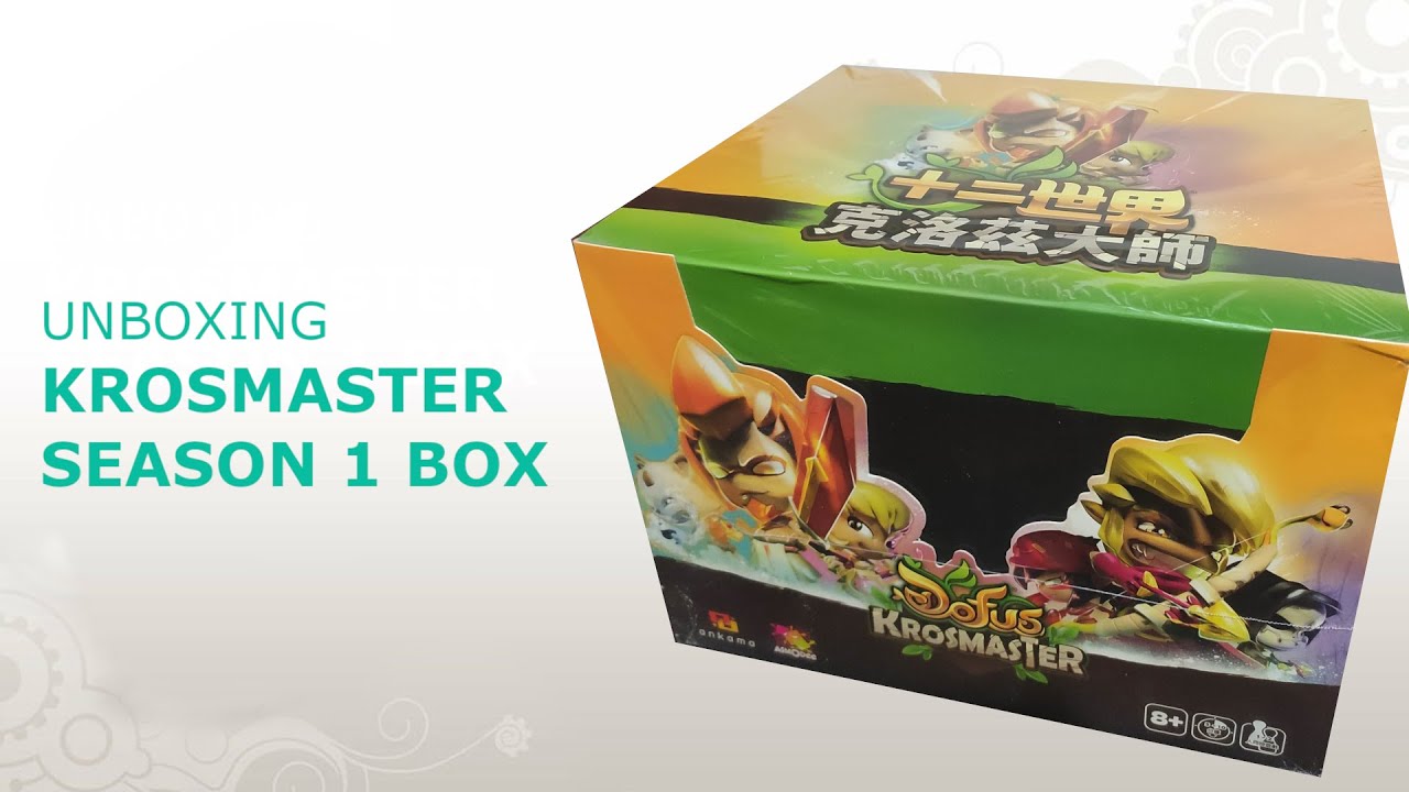 Krosmaster Box Season 01 :: Unboxing - YouTube