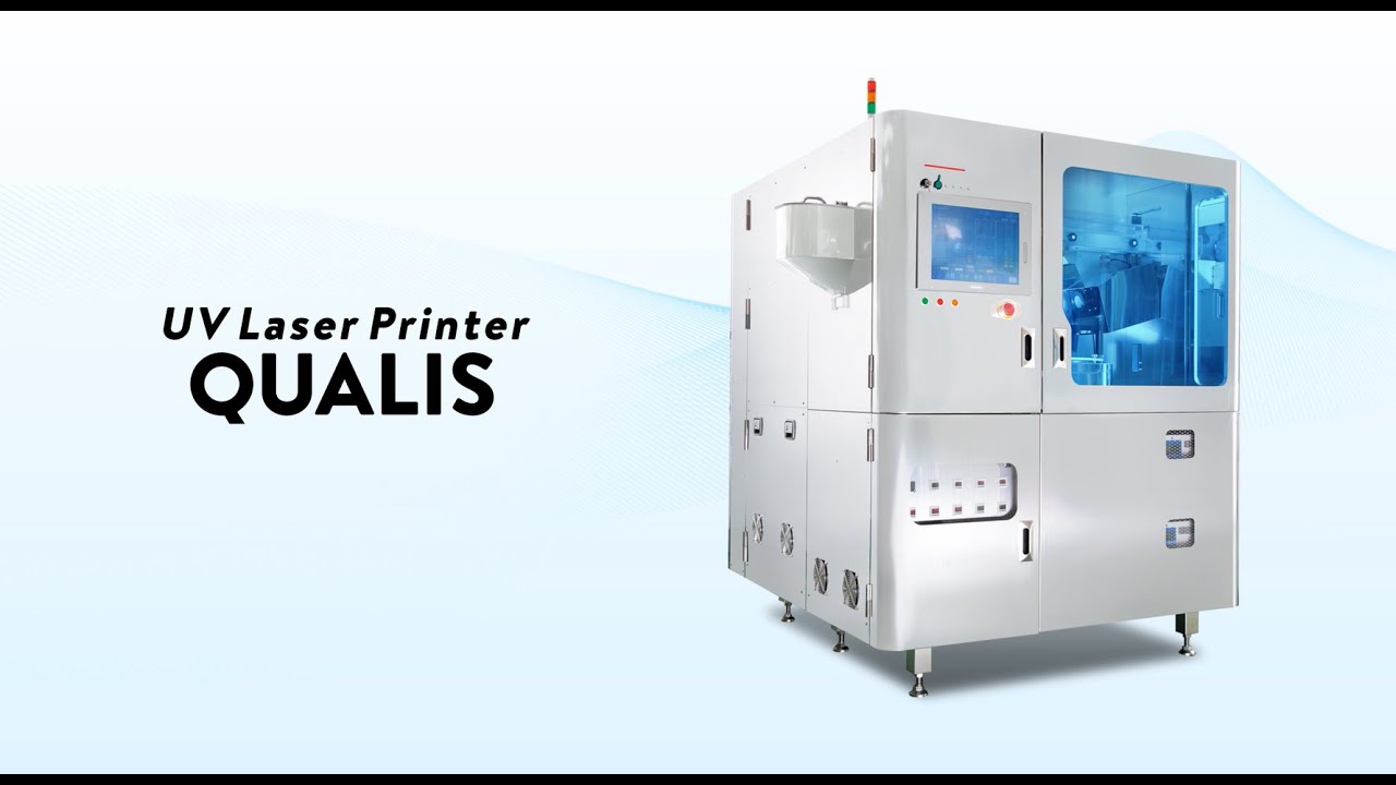 UV laser printer for tablet - QUALIS 400,000/hr - YouTube