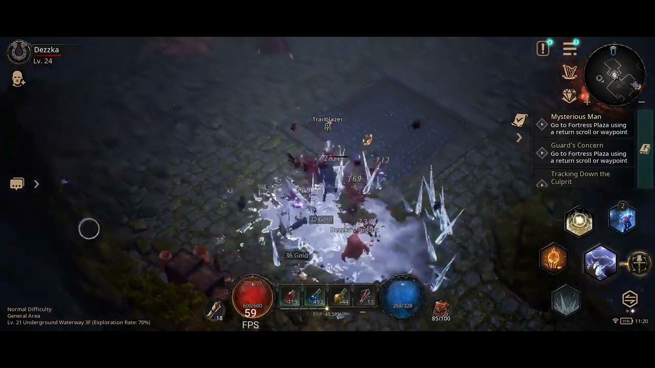 UNDECEMBER gameplay, ICE/LIGHT build. - YouTube