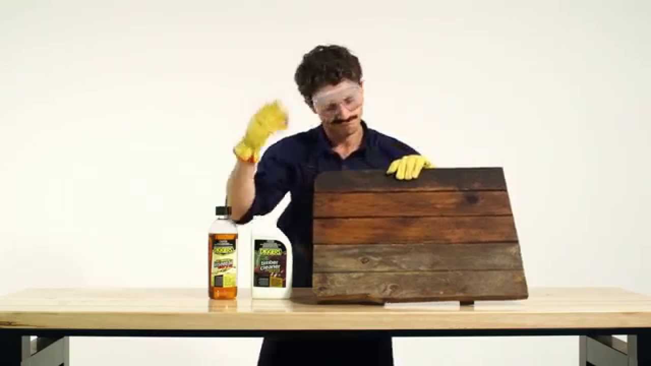 Diggers Timber Cleaner & Diggers Linseed Oil - YouTube