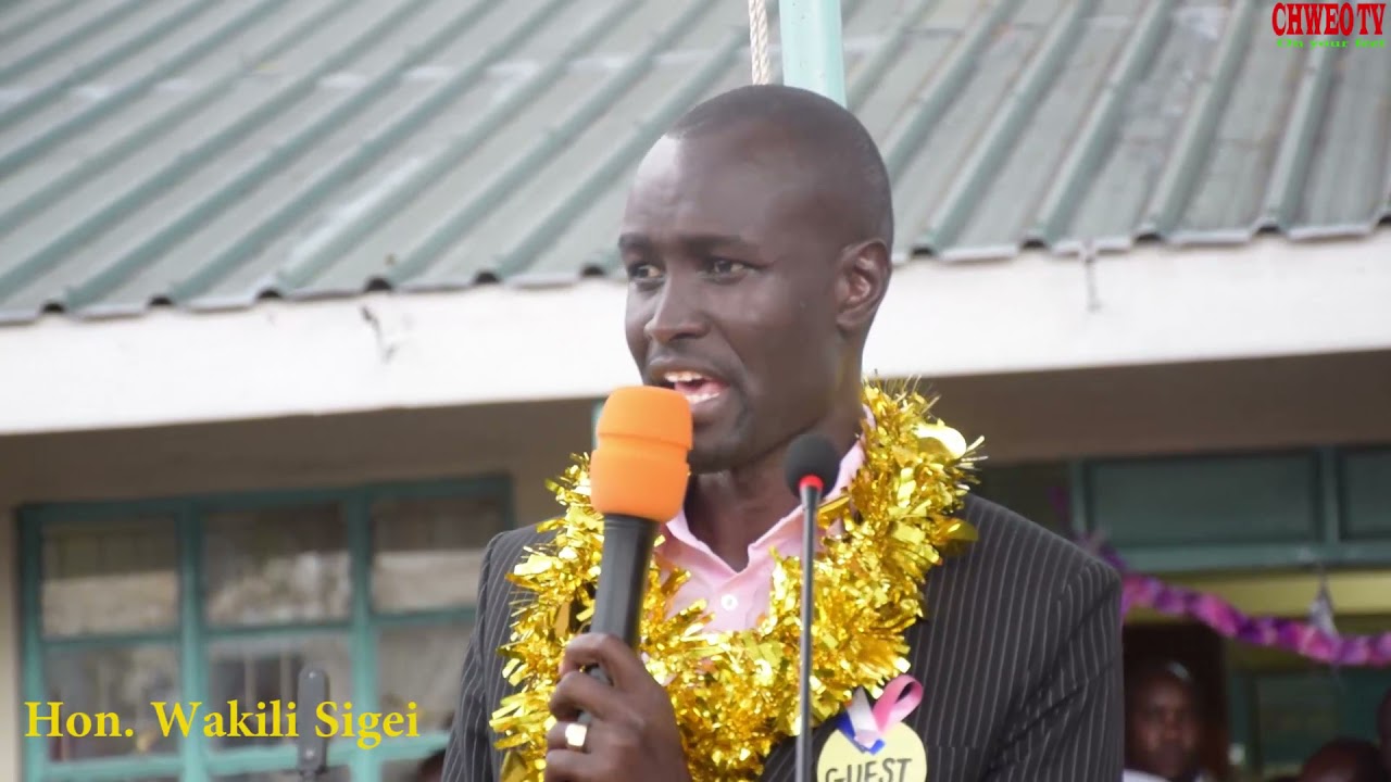 @CHWEO TV . Wakili Hillary Sigei, Speaking at Kipsingei, Bomet County ...