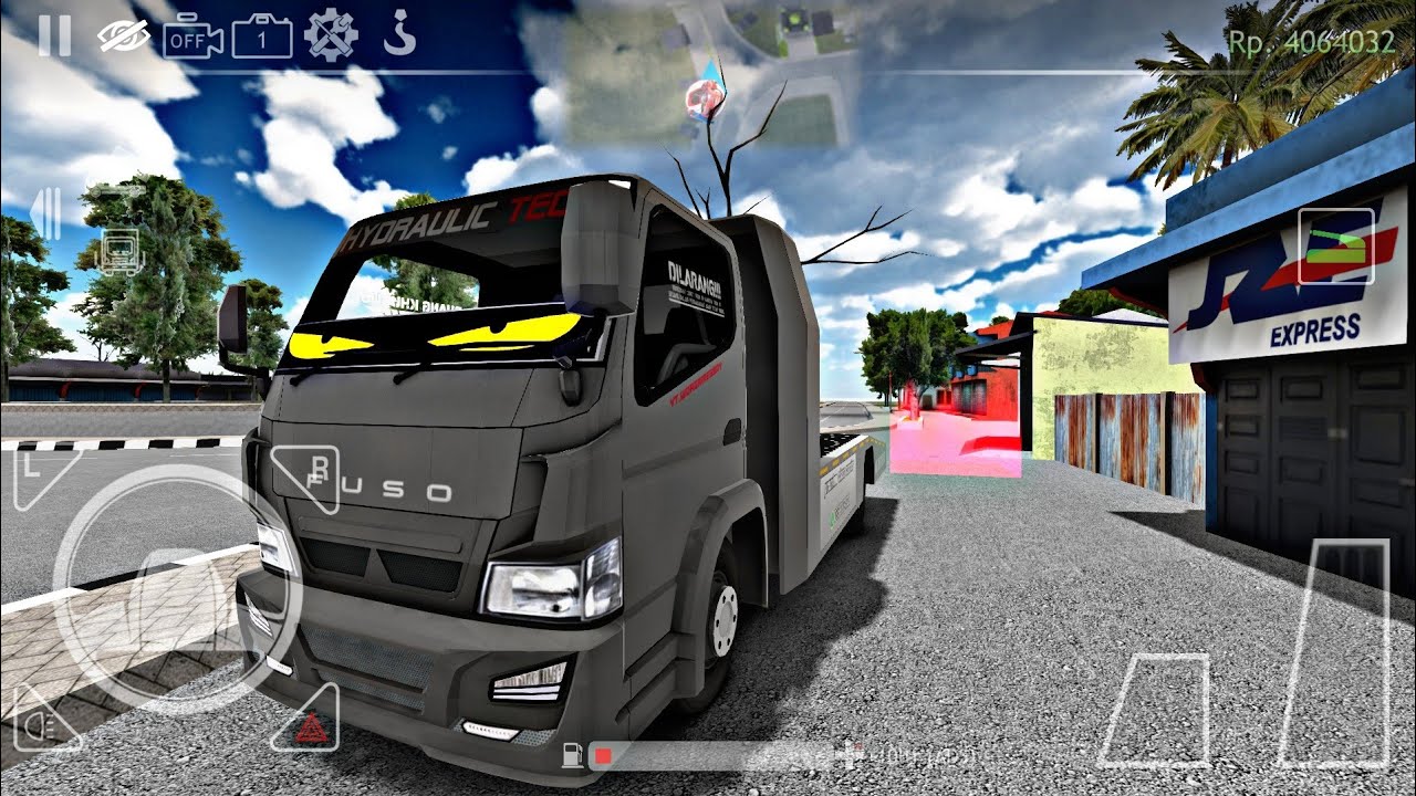 Proses Penjemputan Truk Ghoib Yang Mogok Pakai Truk Towing | ES Truck Simulator ID - YouTube