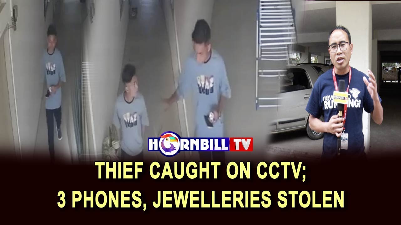 THIEF CAUGHT ON CCTV; 3 PHONES, JEWELLERIES STOLEN - YouTube