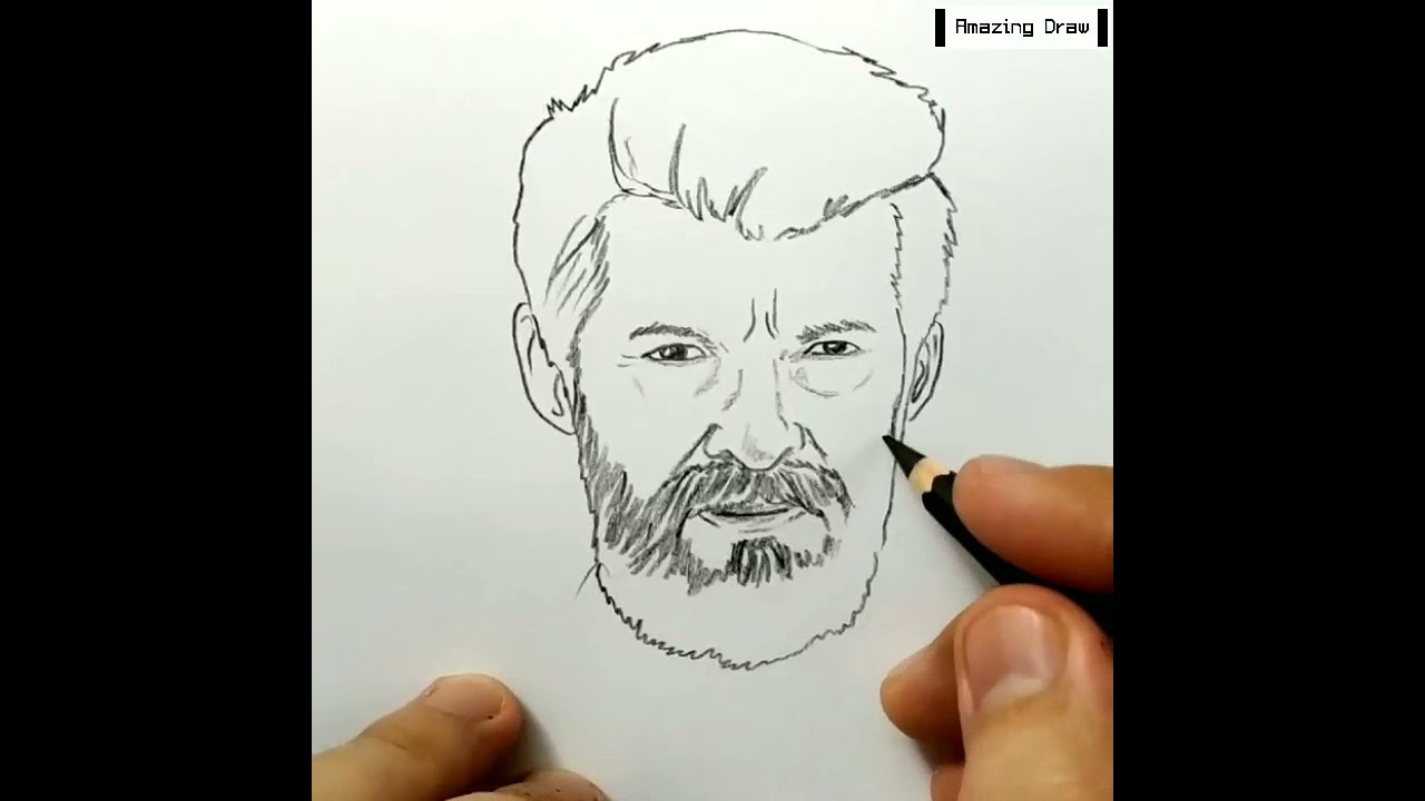 EASY, How to draw logan wolverine , avengers marvel comic / drawing ...