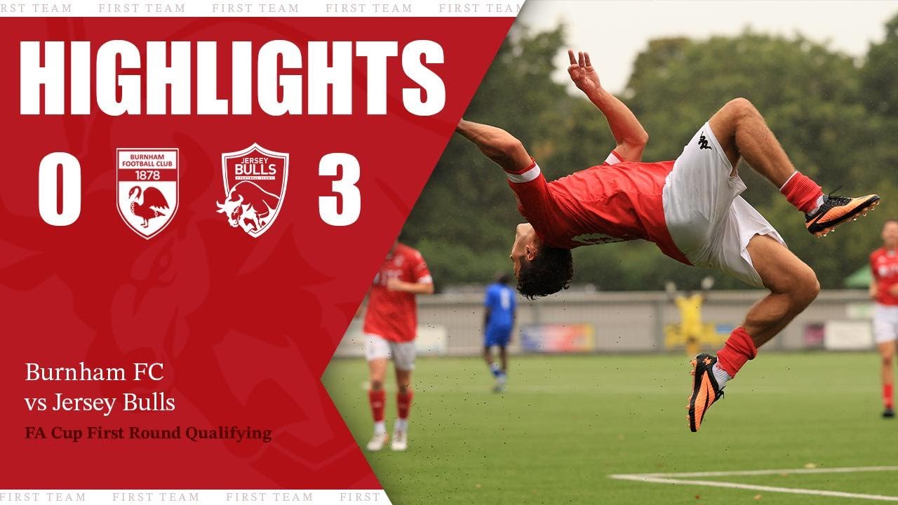 HIGHLIGHTS | Burnham 0 Jersey Bulls 3 - YouTube