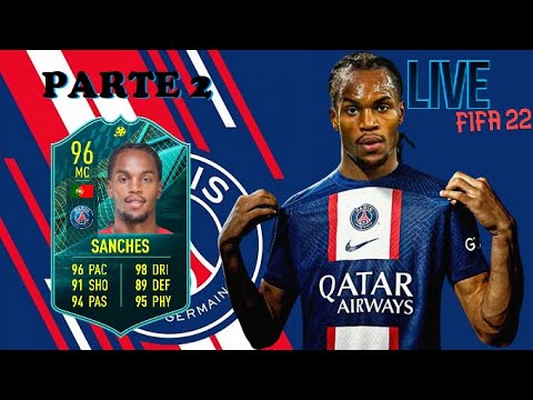 LIVE DE FIFA 22 - ELENCO 198 + RENATO SANCHES parte 2 / BORA RESENHA ...