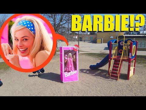 Inspirado no Filme: Drone flagra a Barbie no Parque?