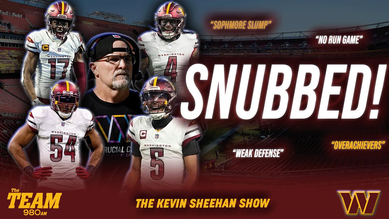 The Commanders DON’T Have A Top 10 NFL Roster? | The Kevin Sheehan Show ...