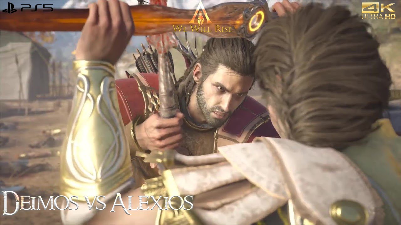 Assassin's Creed Odyssey - We Will Rise [Deimos vs Alexios] - YouTube