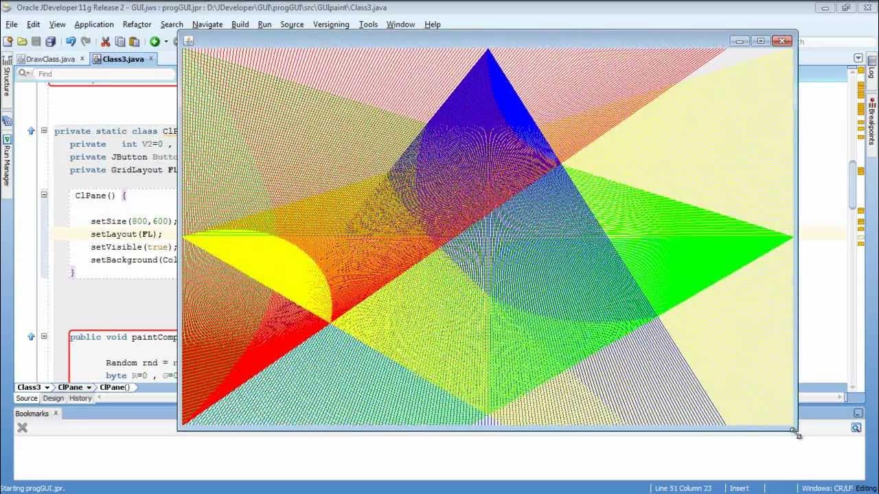 j2se114- X and Y Positions Java Example - YouTube
