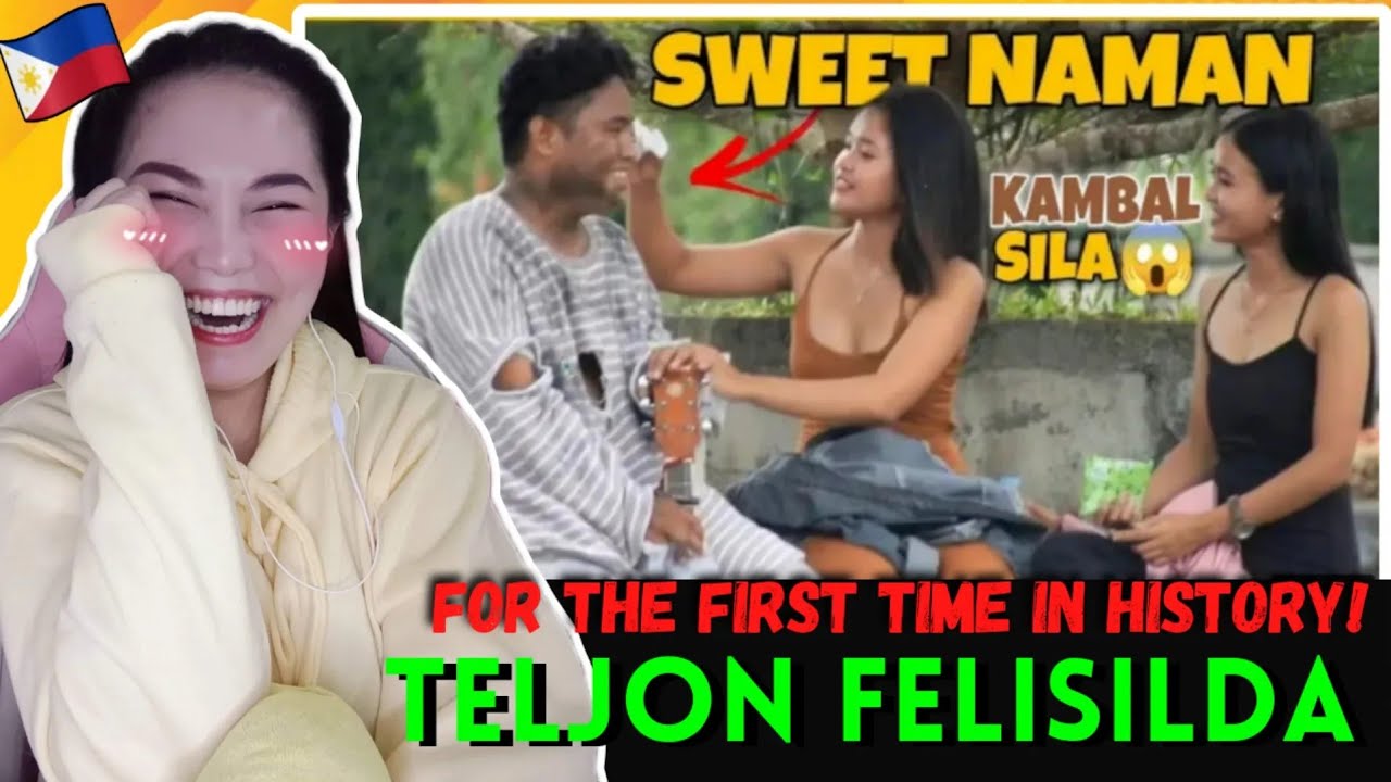 TELJON FELISILDA | KAMBAL SILA 😱 | grabe ang sweet ni ate | FIRST TIME ...