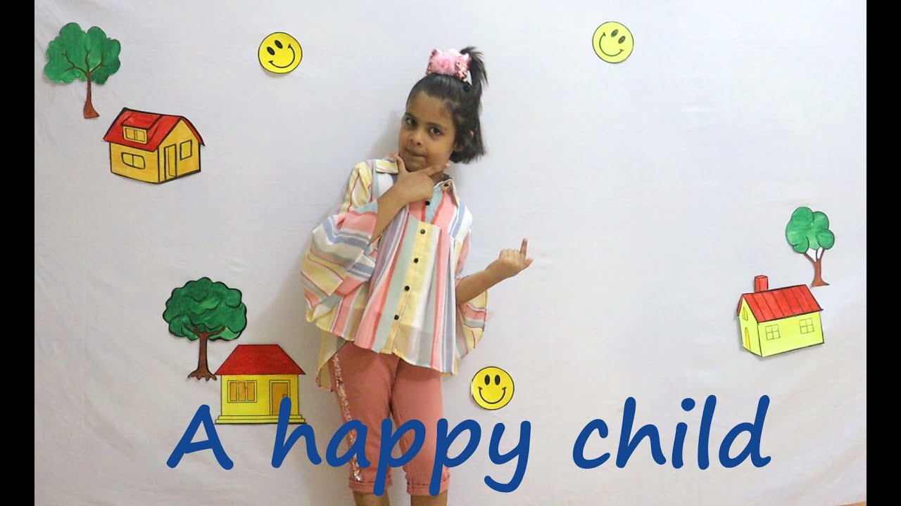 A Happy Child /A happy child English Rhyme /A happy child poem /CBSE ...