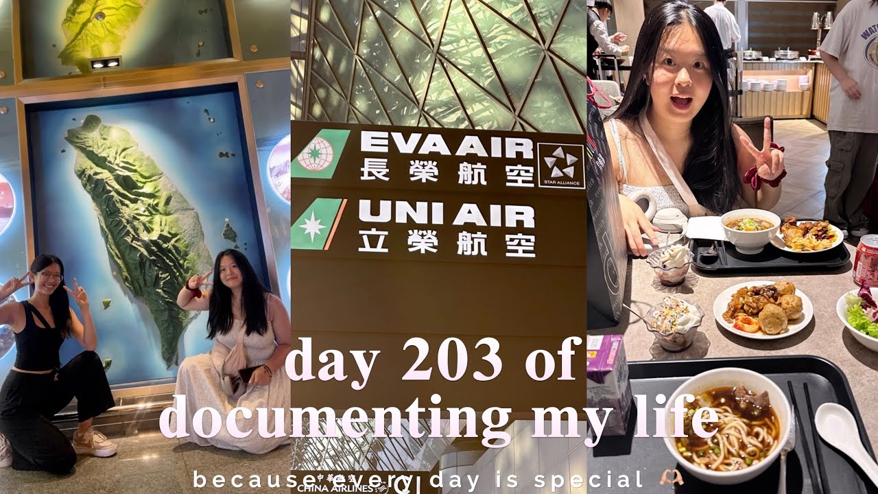 Day 203 Vlog | saying goodbye to Taiwan - YouTube