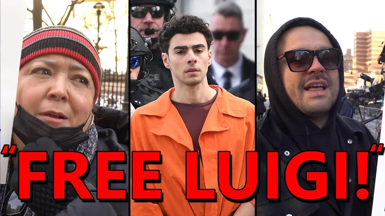 "Free Luigi!" Supporters Share Healthcare HORROR STORIES At His ...