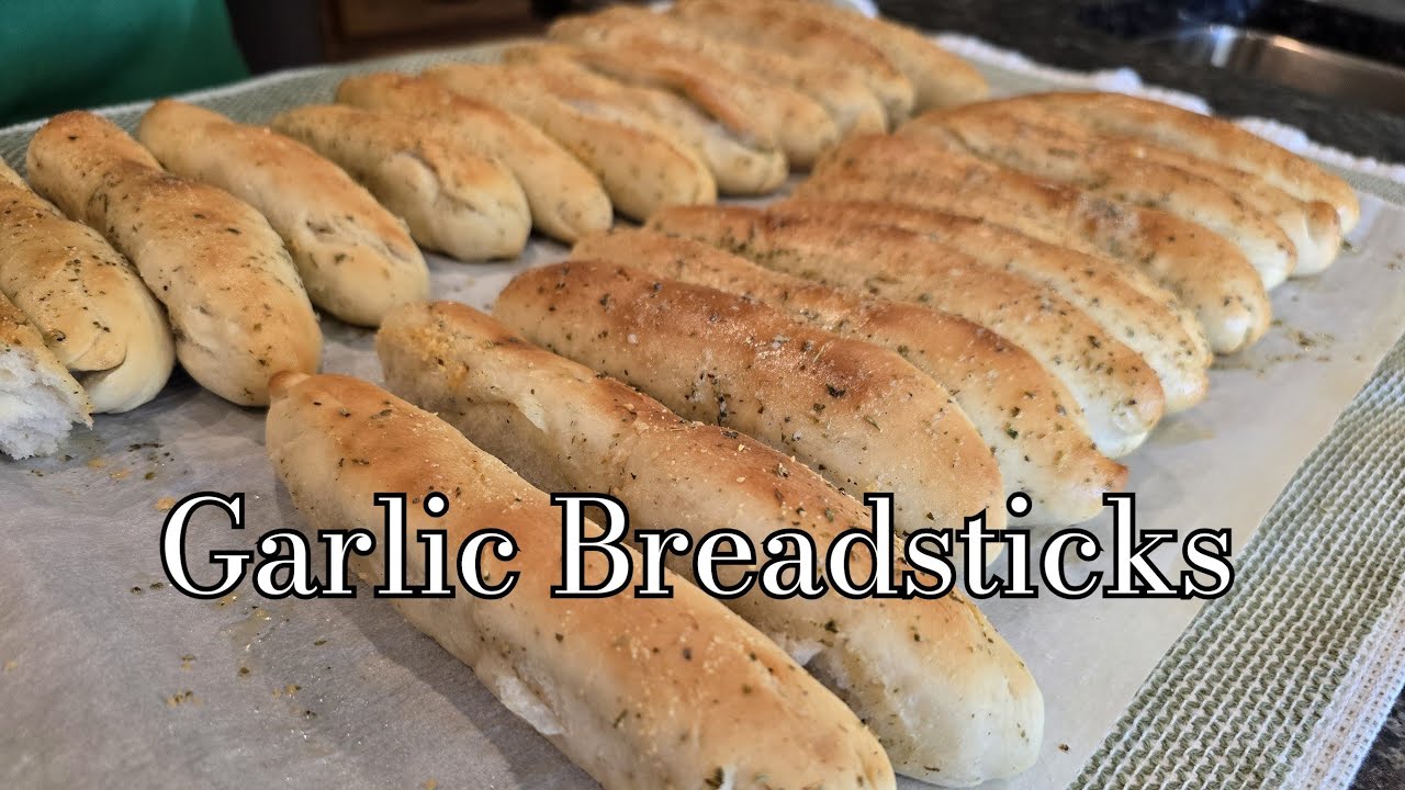 Garlic Breadsticks - YouTube