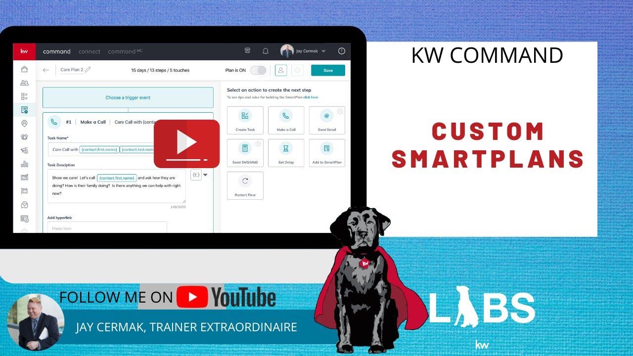 KW Command: Custom Smartplans - Care Plan - YouTube