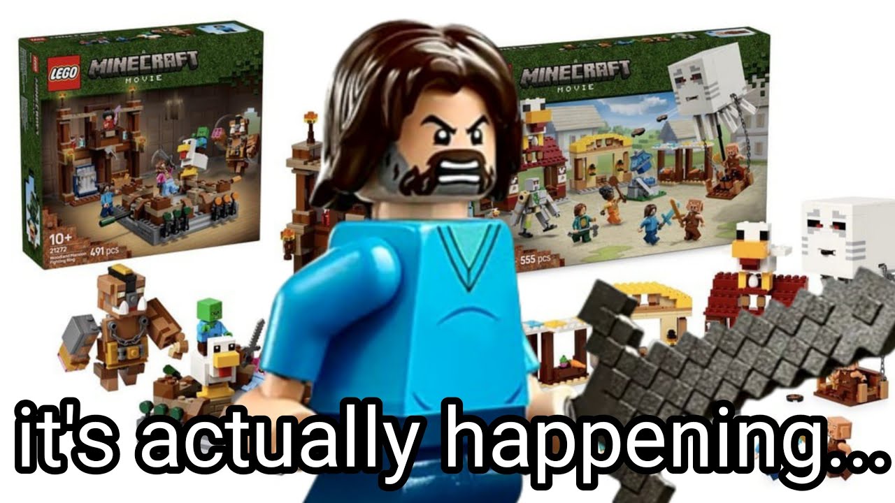 We're Actually Getting Lego Minecraft Movie Sets... - YouTube