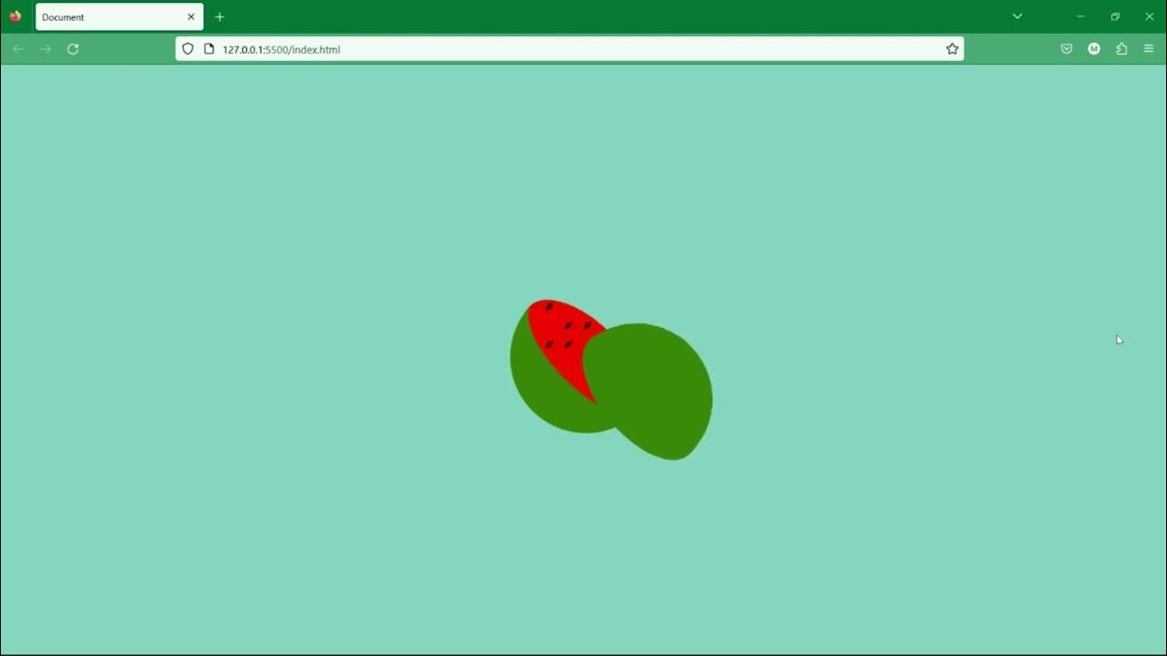 Slice Watermelon Html Css Project For Beginner Learningbyu Youtube