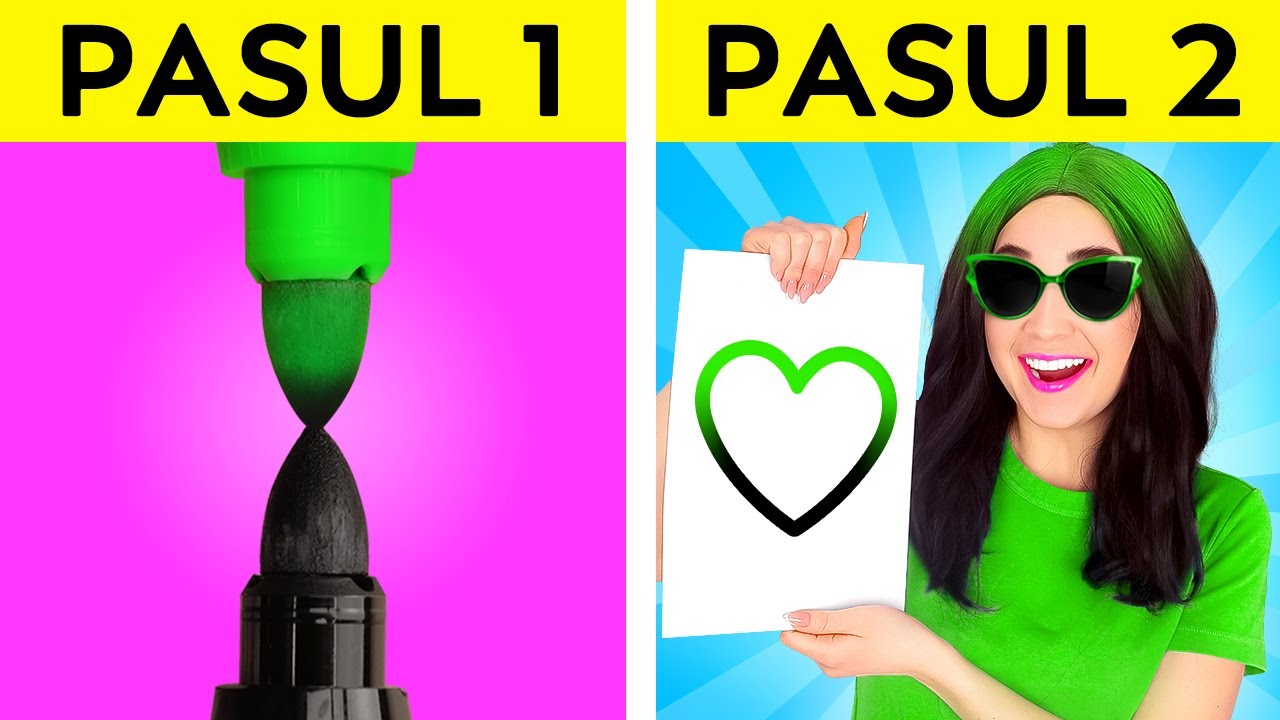 TRUCURI COMPLEXE VS. TRUCURI NORMALE | Jocuri haioase la școală ...