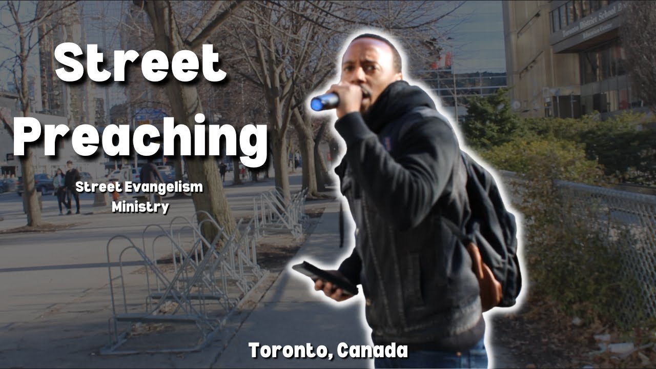Street Preaching | The World Needs To Be Reconnected With God! - YouTube