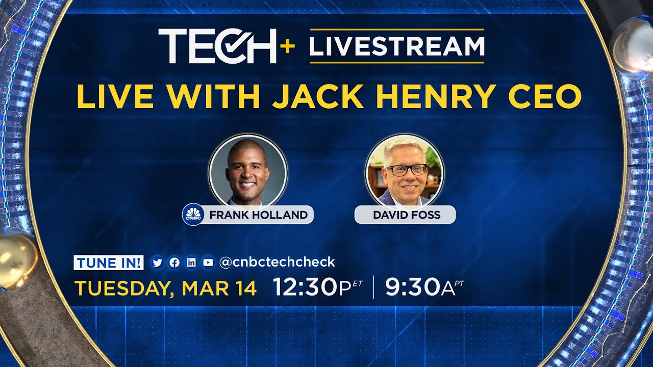 CNBC TechCheck+ chats with Jack Henry CEO David Foss following SVB ...