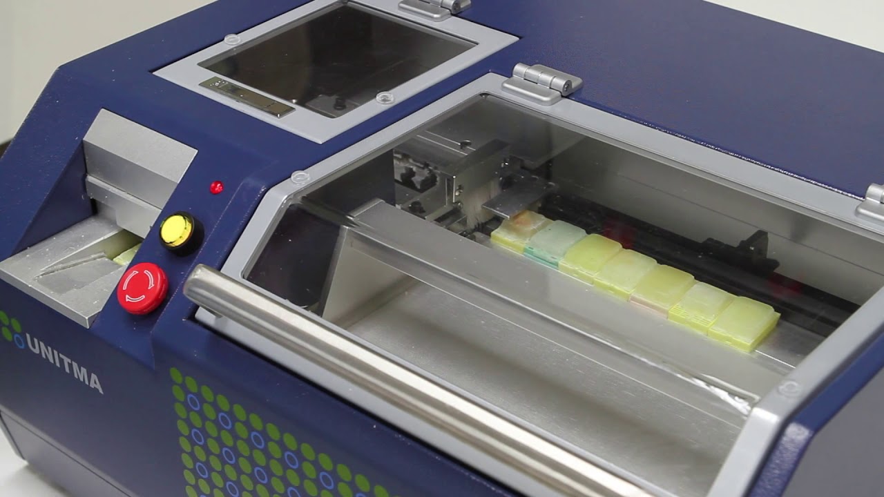 Paraffin block trimmer(UPBT-1011) - YouTube