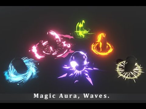 VFX Magic Aura, Waves - YouTube