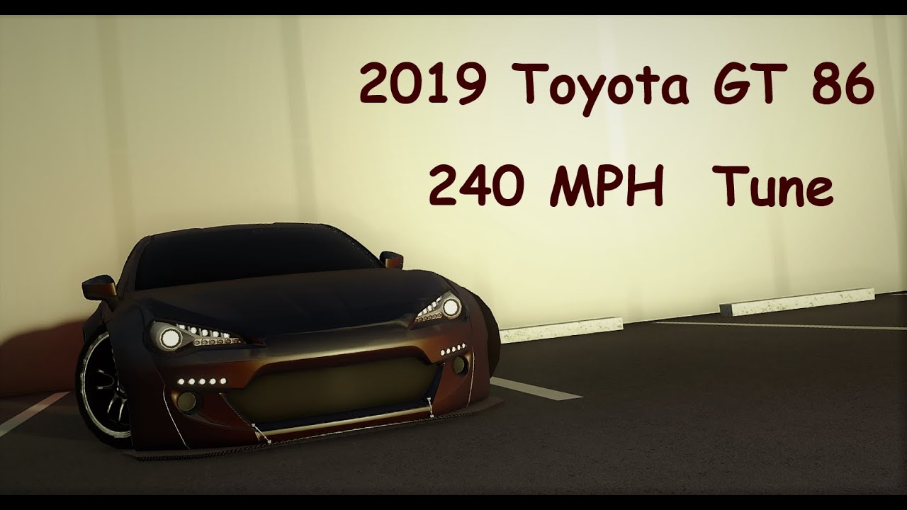2019 Toyota GT86 240 MPH speed tune | Southwest Florida Beta Roblox ...
