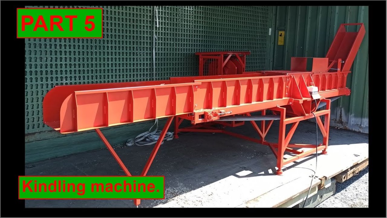 Kindling machine part 5. - YouTube