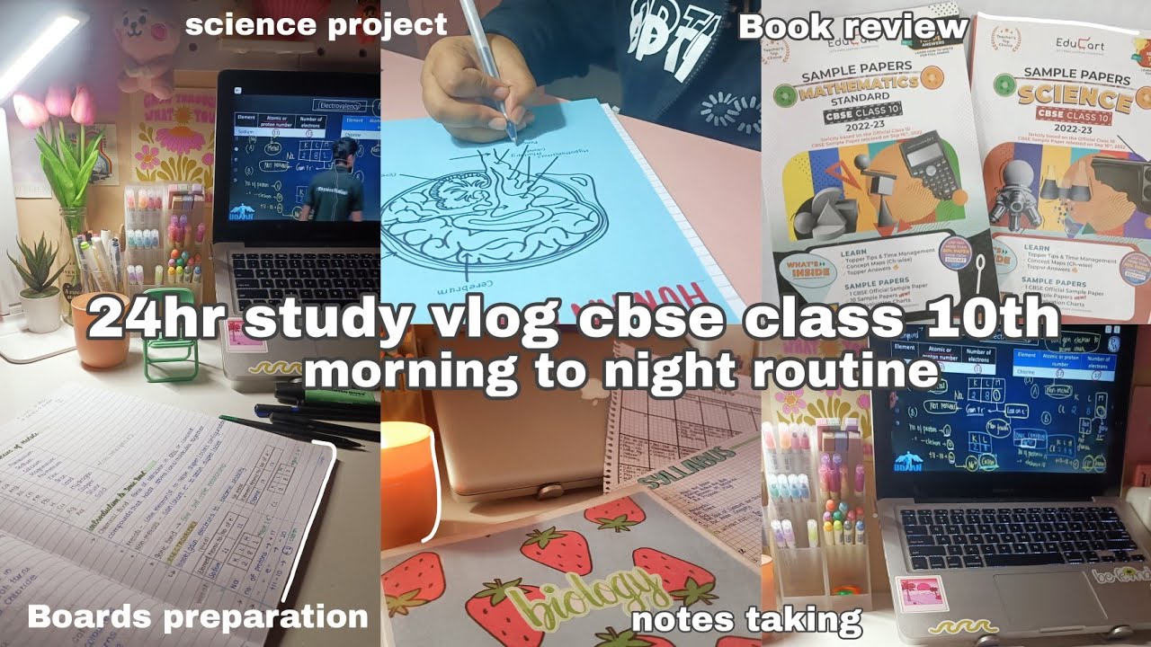 Productive morning☀️ to night🌙 study routine 📝cbse 10th Boards ...