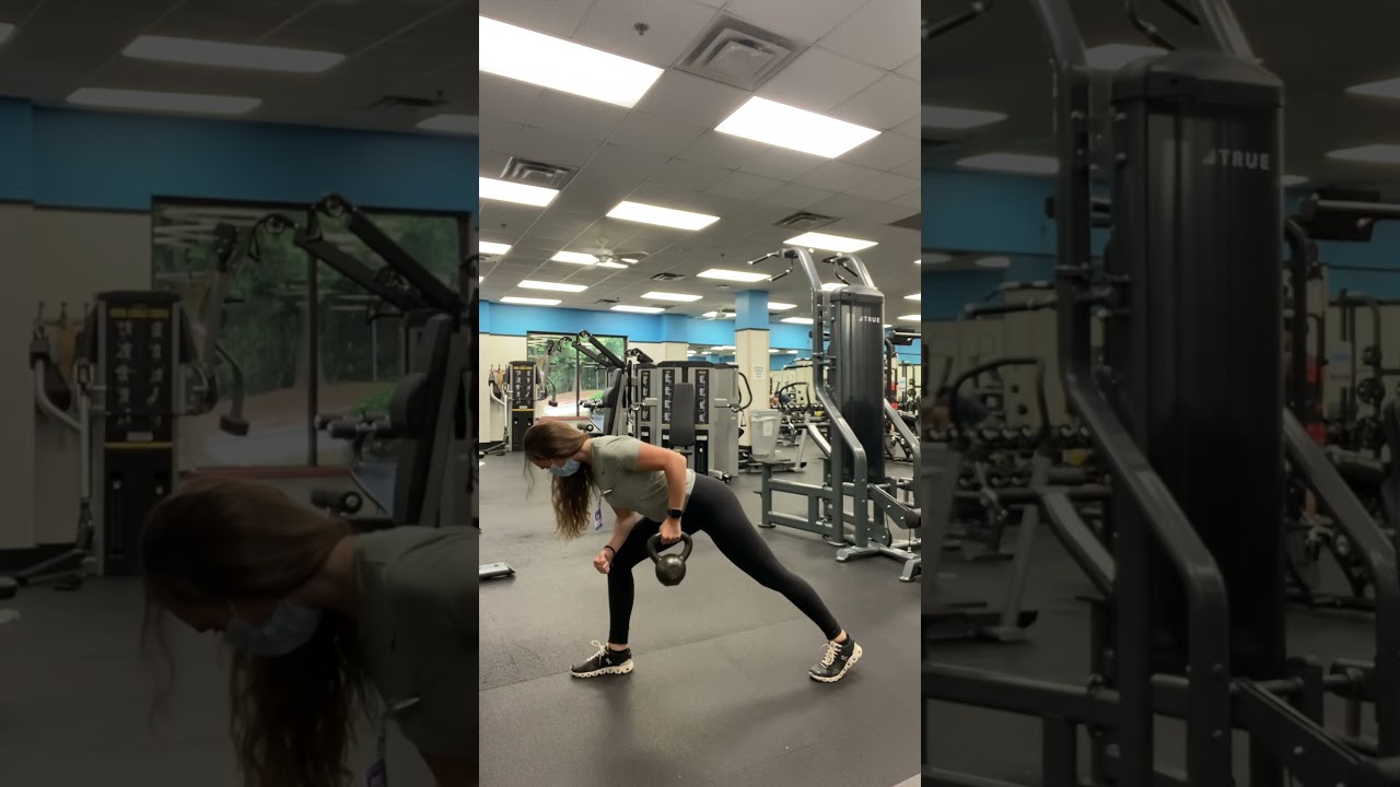 Staggered Stance Row - YouTube