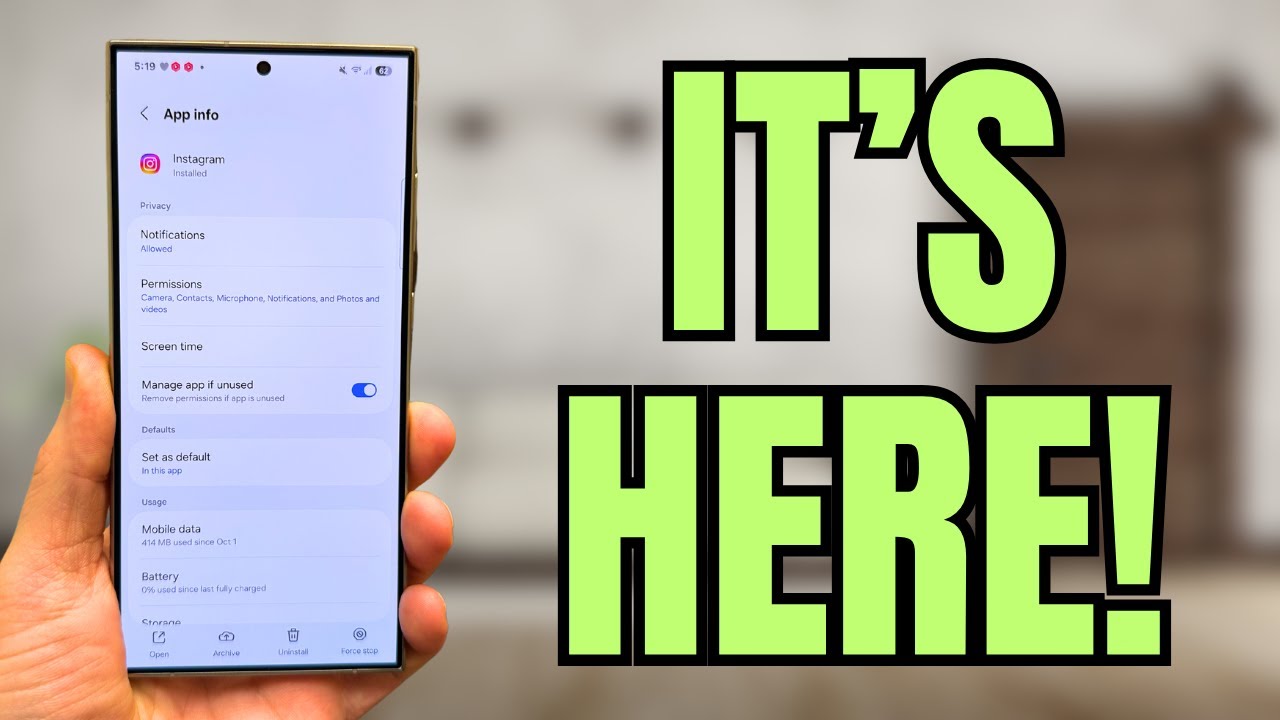 Samsung Update Adds Powerful Android 15 Feature To Galaxy Smartphones ...