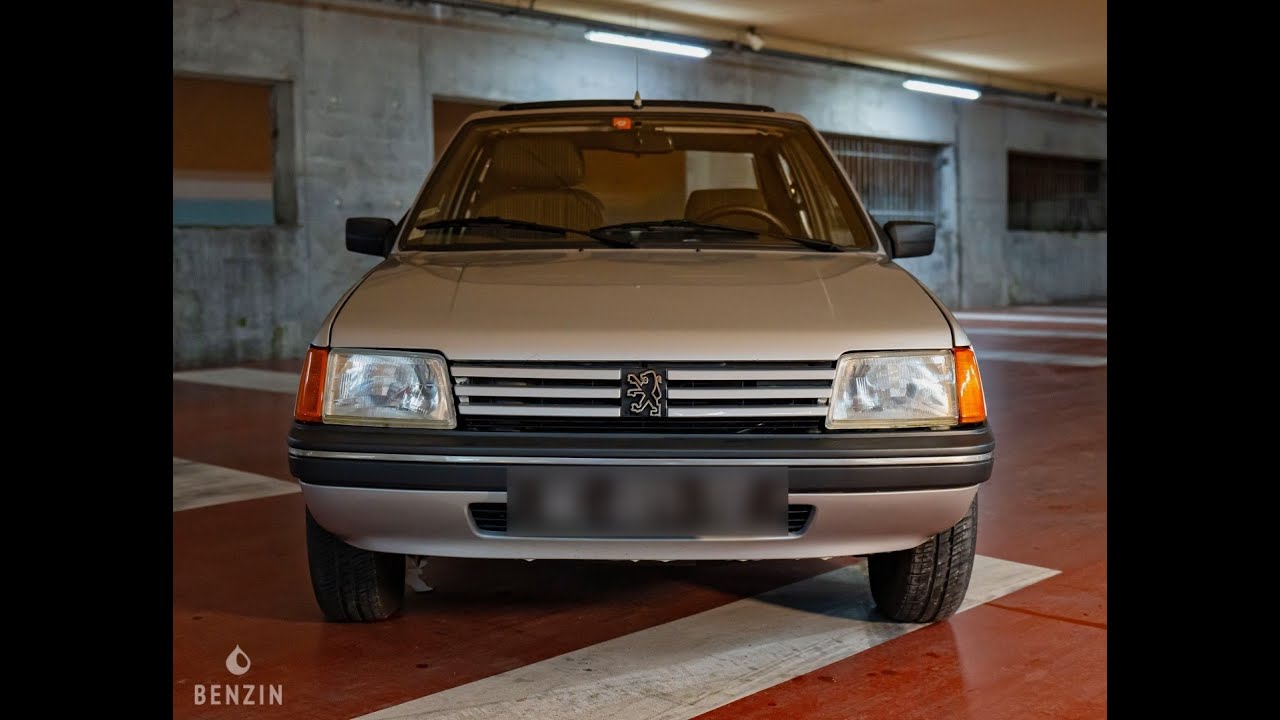 Peugeot 205 XT - 1985 - Benzin.fr - YouTube
