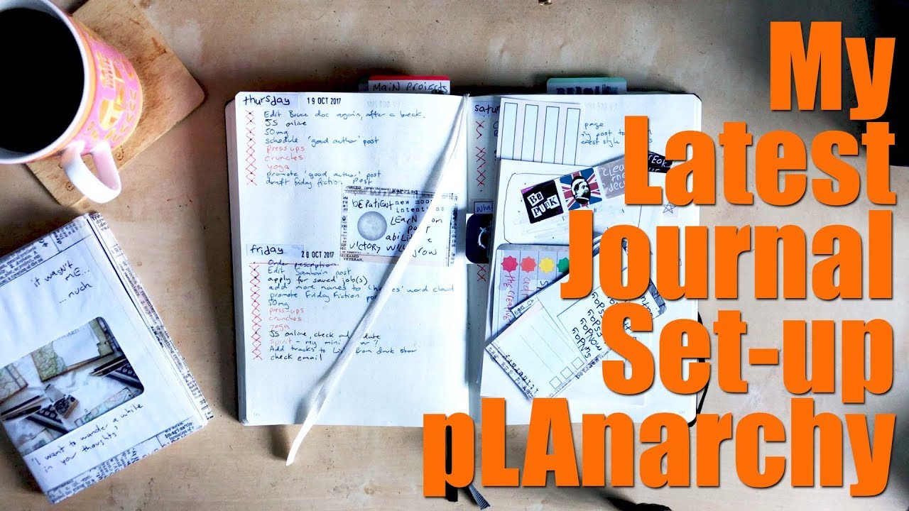 My latest journal set up - YouTube