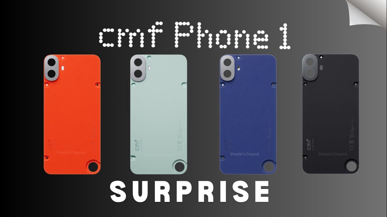 CMF phone 1 Official - Finally HERE It IS, FIRST LOOK! Everything You ...