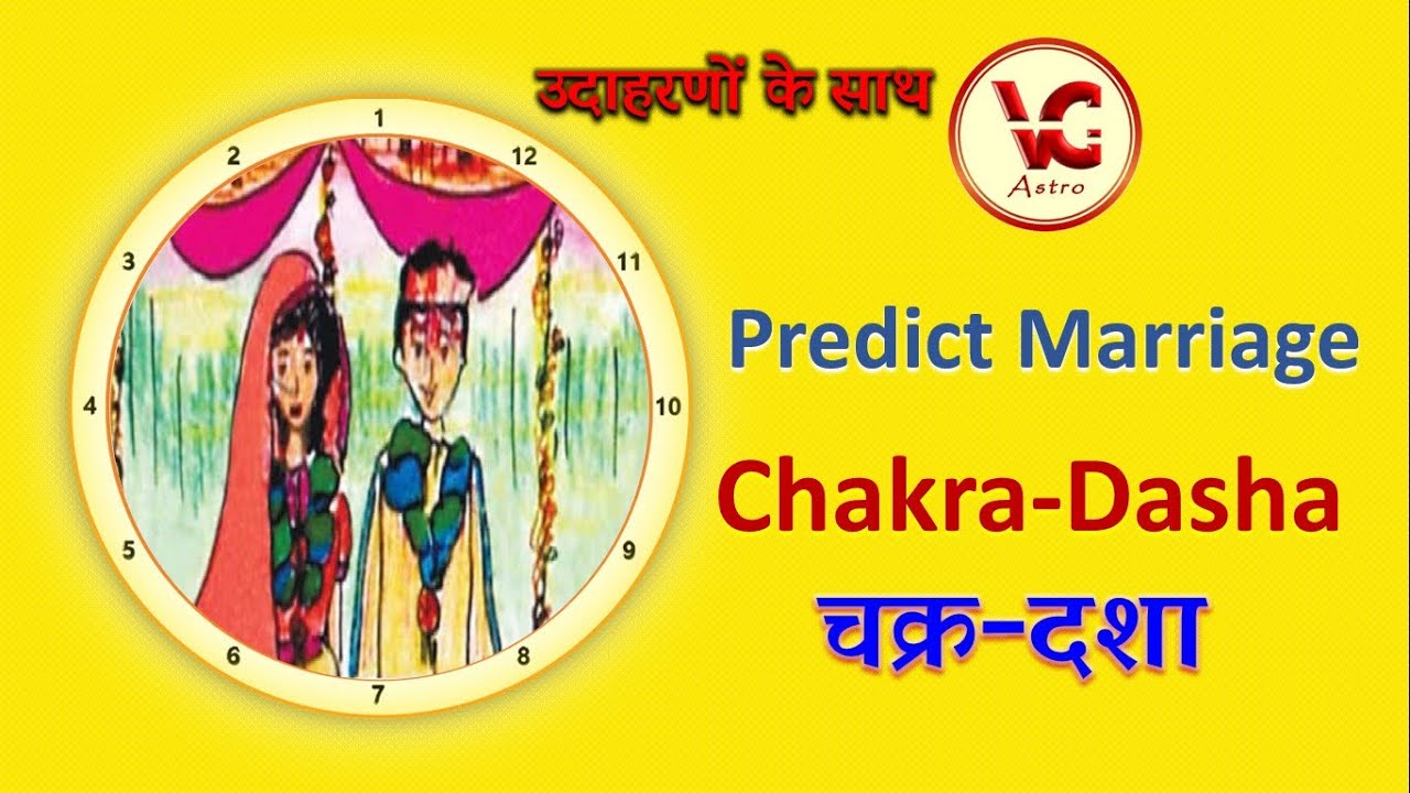 Timing of Marriage in Vedic Astrology - Learn and Predict with Chakra ...