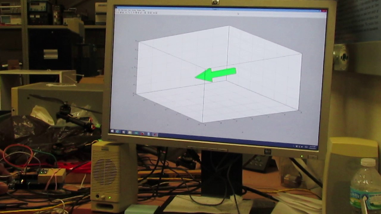 body motion with mpu 6050 6 axis sensor, ardiuno and Matlab - YouTube