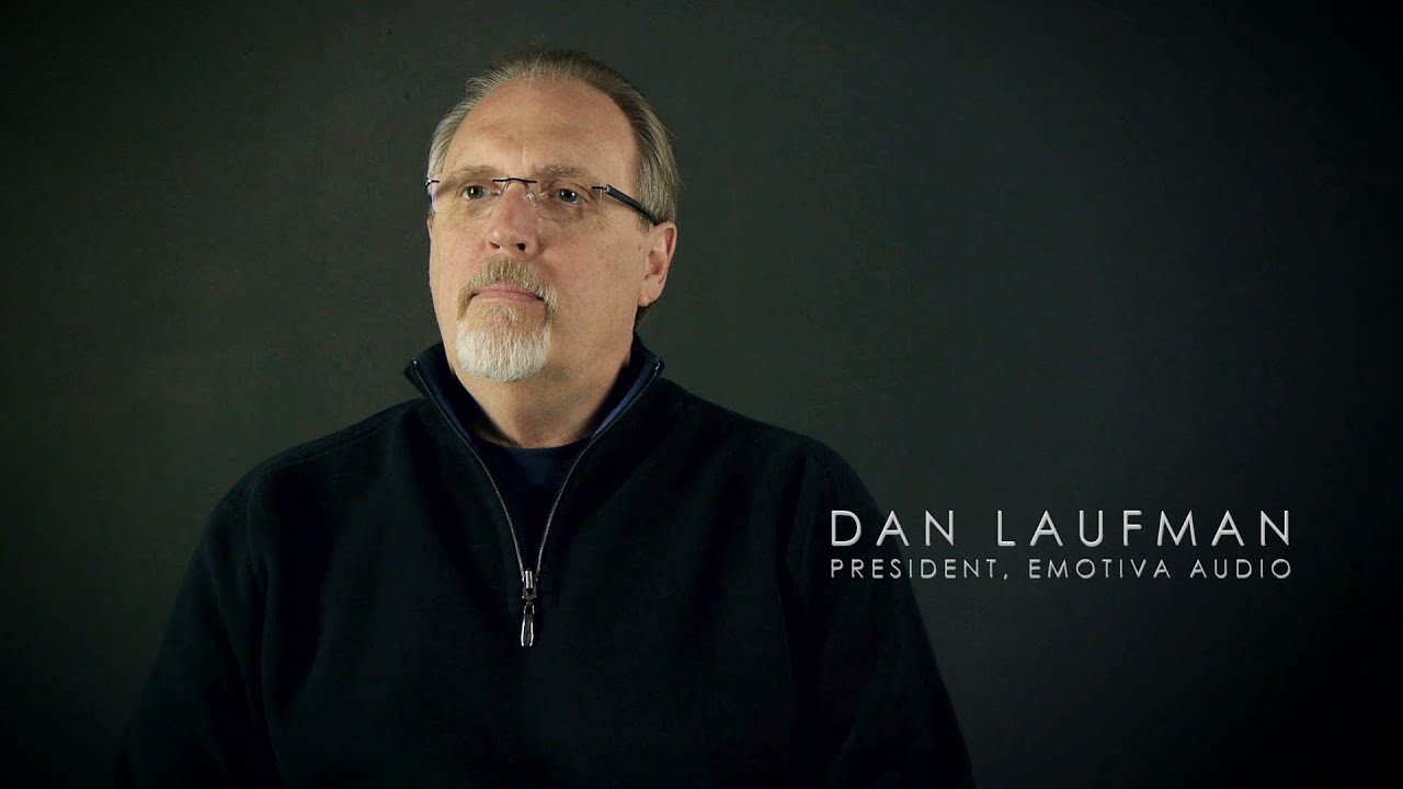 Dan Laufman Debuts Emotiva's New Fusion Line of Products - YouTube