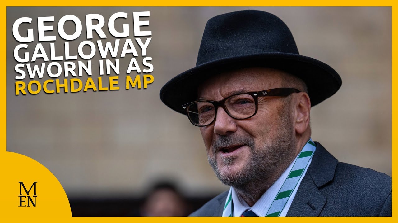 George Galloway sworn in as MP for Rochdale following by-election ...