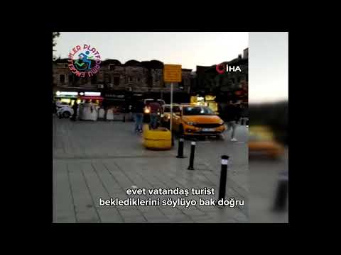 Engelli yolcuyu aracına almayan taksi sürücüleri!