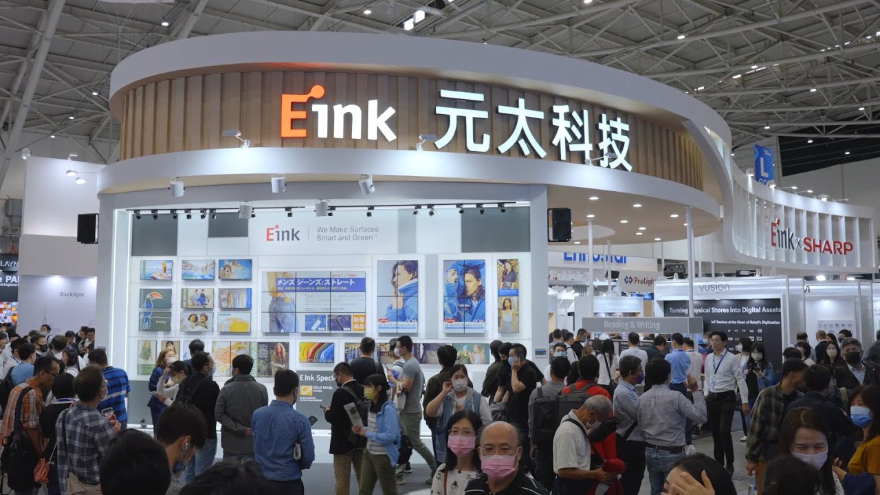 Show Highlights- E Ink at Touch Taiwan 2023 - YouTube