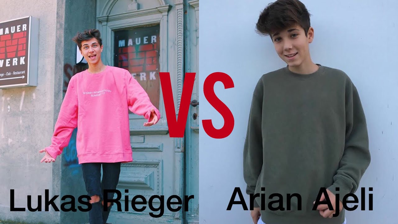 Lukas Rieger VS Arian Ajeli Musical.ly Battle Compilation 🔥 - YouTube