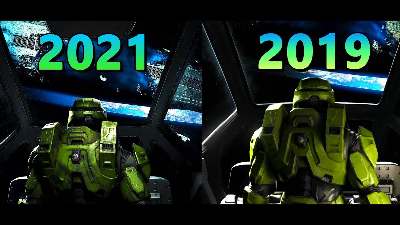 HALO INFINITE Graphics Comparison 2019 | 2020 | 2021 - YouTube