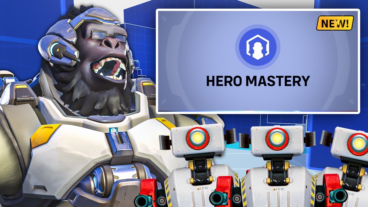 So I Tried Out The NEW Winston Hero Mastery Challenge In Overwatch 2 ...